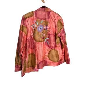 indigo moon | Jackets & Coats | Indigo Moon Pale Pink Floral ...